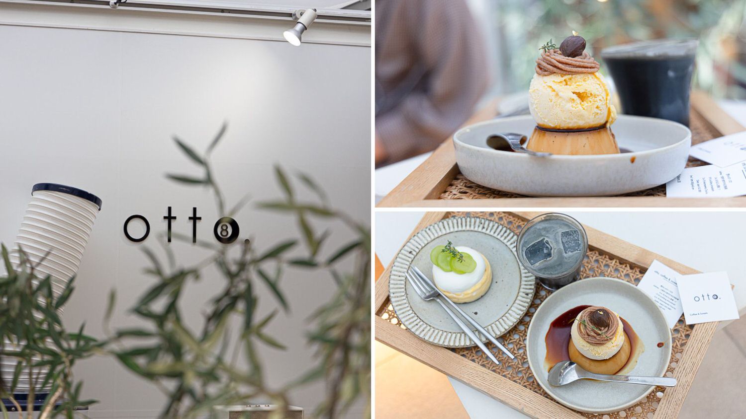 otto. coffee and sweets (8otto.08)｜日本大阪心齋橋美食食記｜明亮韓系咖啡廳風格，水果起司蛋糕及蒙布朗冰淇淋 ...